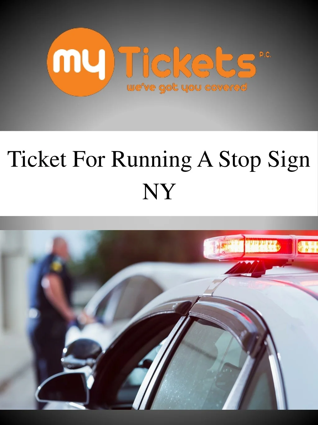 PPT - Ticket For Running A Stop Sign NY PowerPoint Presentation, free ...