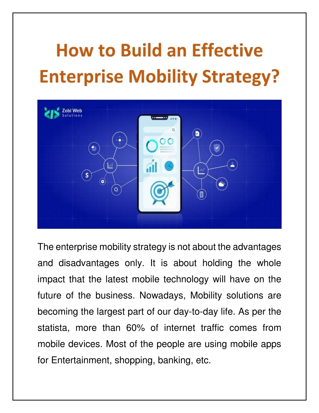 PPT - How to Build an Effective Enterprise Mobility Strategy PowerPoint ...