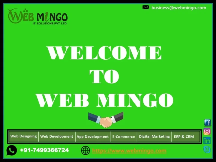 PPT - Best Website Designing and Digital Marketing Company- Web Mingo PowerPoint Presentation ...