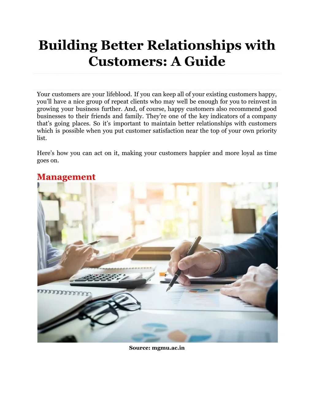 PPT - Building Better Relationships with Customers_ A Guide PowerPoint ...