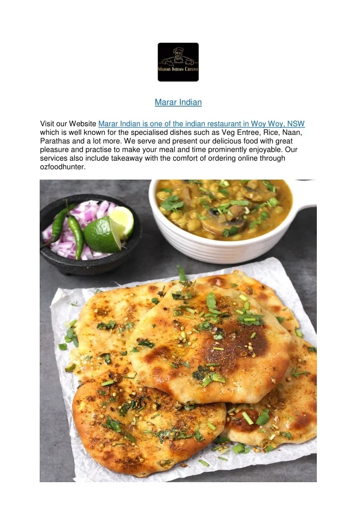 PPT - 5% off - Marar Indian Cuisine Woy Woy takeaway ,NSW PowerPoint ...