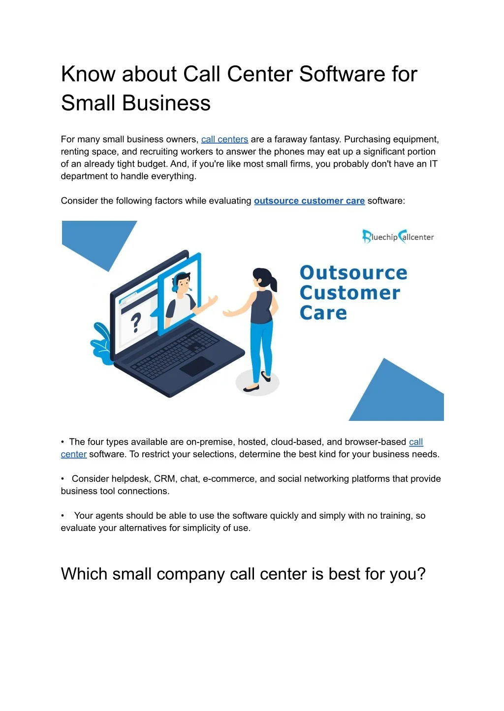 PPT - Know about Call Center Software for Small Business PowerPoint ...