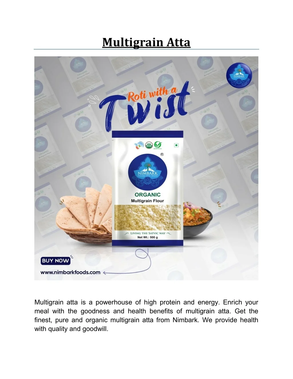 PPT - Multigrain Atta PowerPoint Presentation, free download - ID:11267993