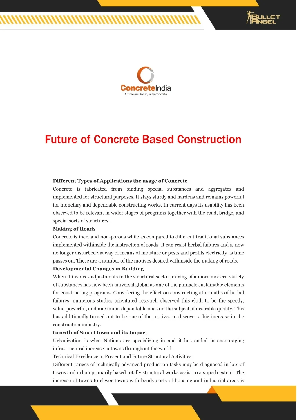 PPT - Future of Concrete Based Construction PowerPoint Presentation ...