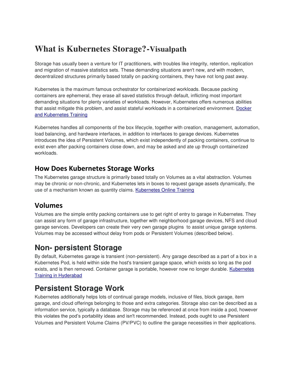PPT - What is Kubernetes Storage PowerPoint Presentation, free download ...