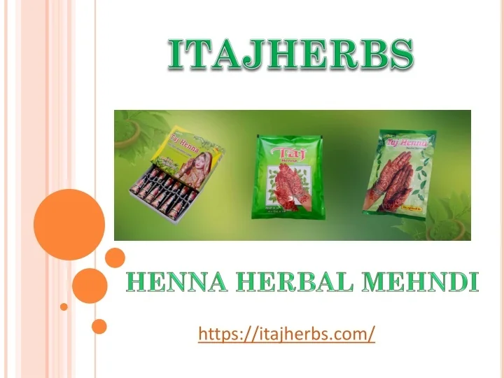 PPT - Buy Online Natural Taj Henna Products PowerPoint Presentation ...