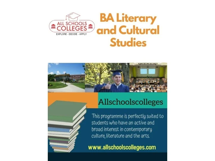 PPT - BA Literary and Cultural Studies PowerPoint Presentation, free ...