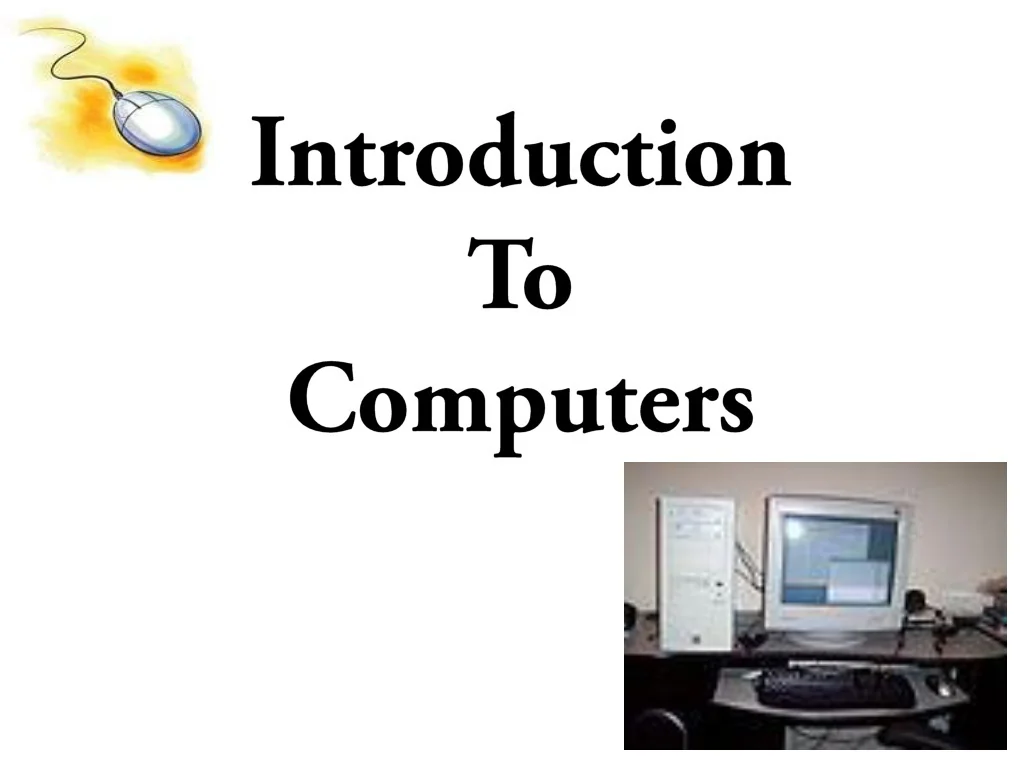 PPT - Introduction To Computers PowerPoint Presentation, free download ...