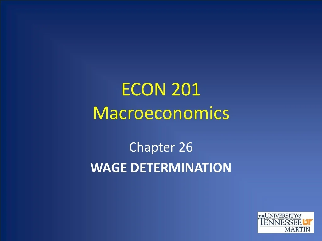 PPT - ECON 201 Macroeconomics PowerPoint Presentation, free download ...