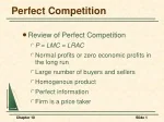 PPT - Perfect Competition PowerPoint Presentation, free download - ID ...
