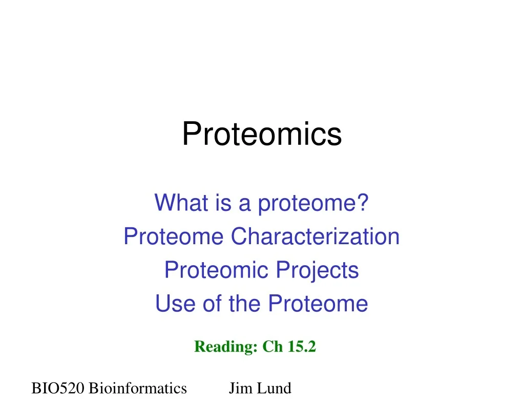 PPT - Proteomics PowerPoint Presentation, free download - ID:9283760