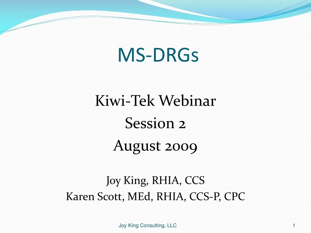 PPT - MS-DRGs PowerPoint Presentation, free download - ID:9288047