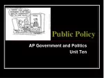 PPT - Public Policy 101 PowerPoint Presentation, free download - ID:1074912