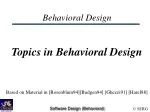 PPT - Behavioral Design Patterns PowerPoint Presentation, free download ...