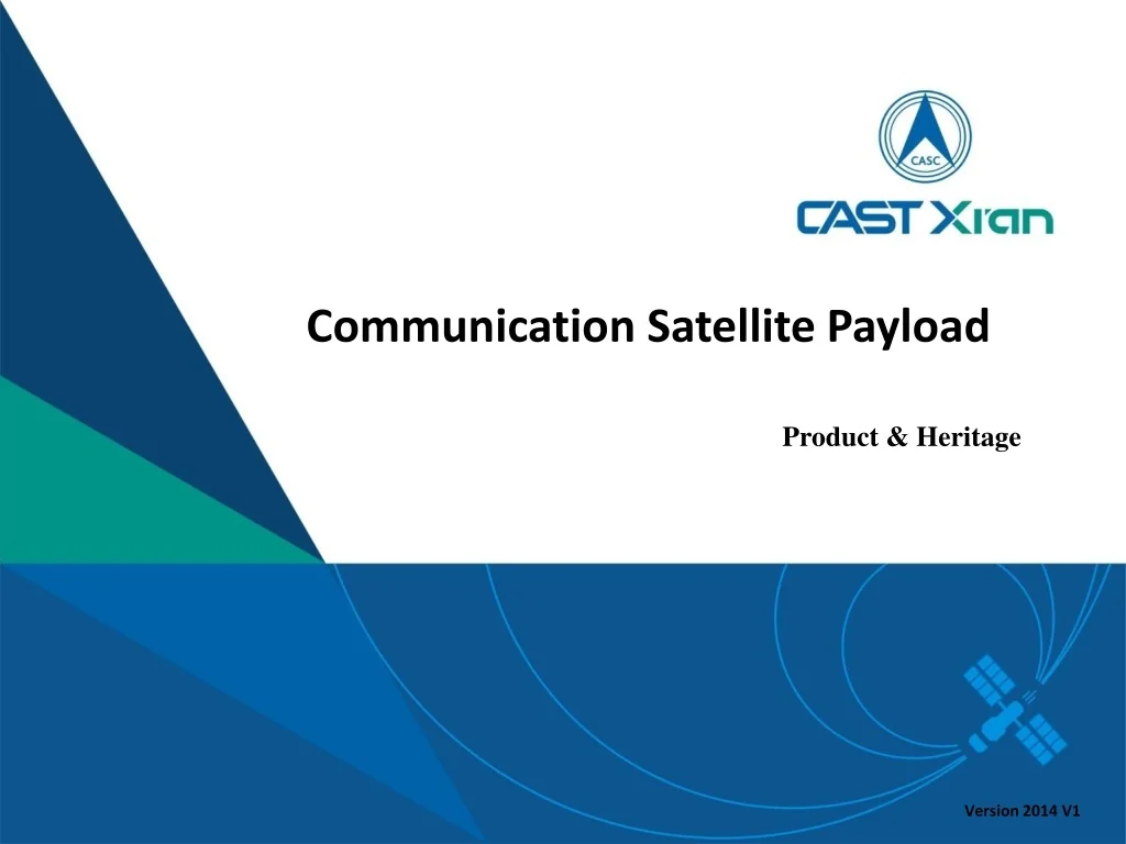 PPT - Cutting-Edge Satellite Communication Payloads: 30-Year Heritage ...