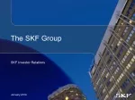 PPT - The SKF Group PowerPoint Presentation, free download - ID:9509280