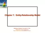 PPT - Chapter 2: Entity-Relationship Model PowerPoint Presentation ...
