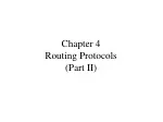 PPT - Chapter 4 Routing Protocols PowerPoint Presentation, free ...