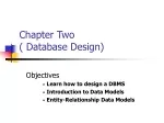 PPT - Chapter 2 Database Design PowerPoint Presentation, free download ...