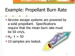 PPT - Propellant Selection PowerPoint Presentation, free download - ID ...