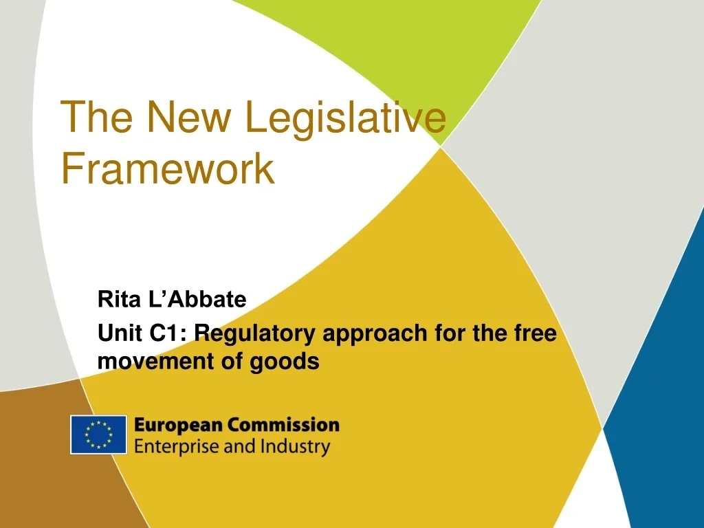 PPT - The New Legislative Framework PowerPoint Presentation, free ...