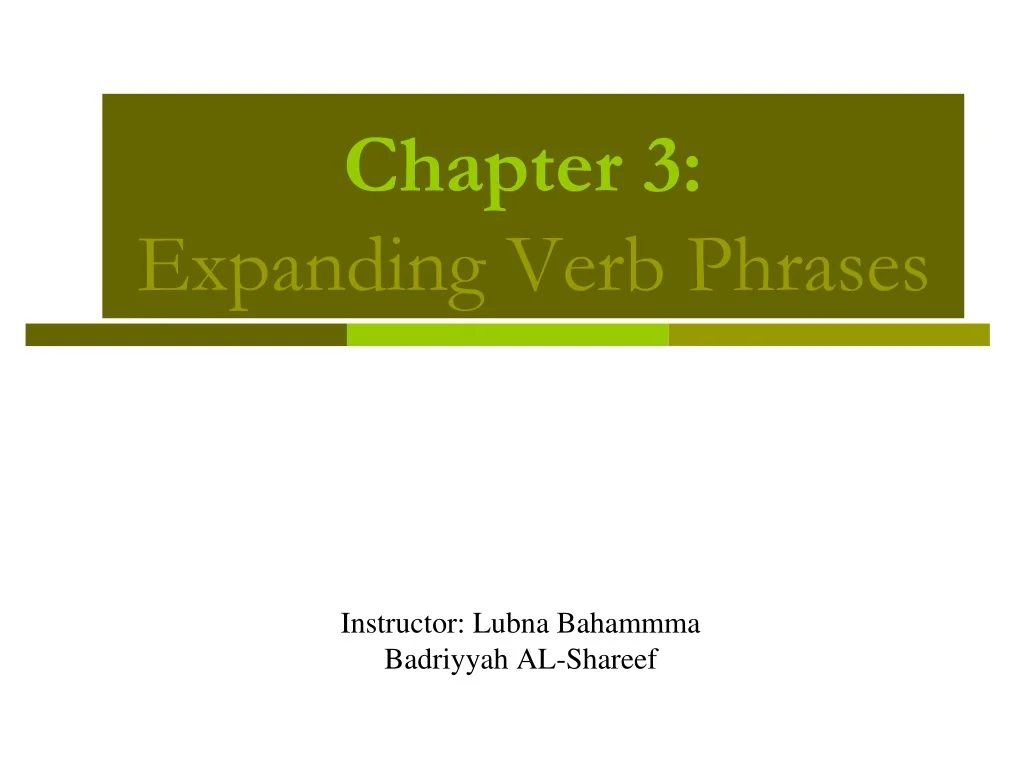PPT - Tense, Modality, & Aspect in Verb Phrases PowerPoint Presentation ...