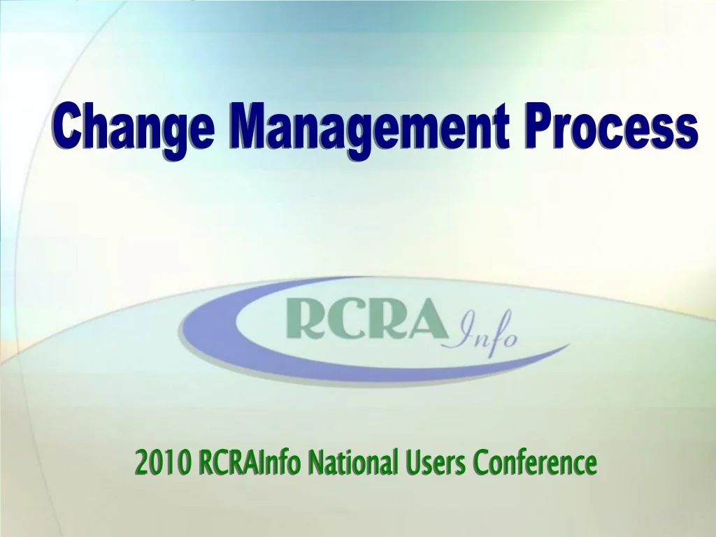 PPT - Change Management Process PowerPoint Presentation, free download ...