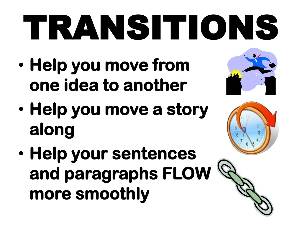 PPT - TRANSITIONS PowerPoint Presentation, free download - ID:9298461