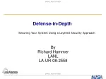 PPT - Security: Defense In Depth PowerPoint Presentation, free download ...