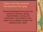 PPT - Object-oriented Systems Development Life Cycle PowerPoint ...