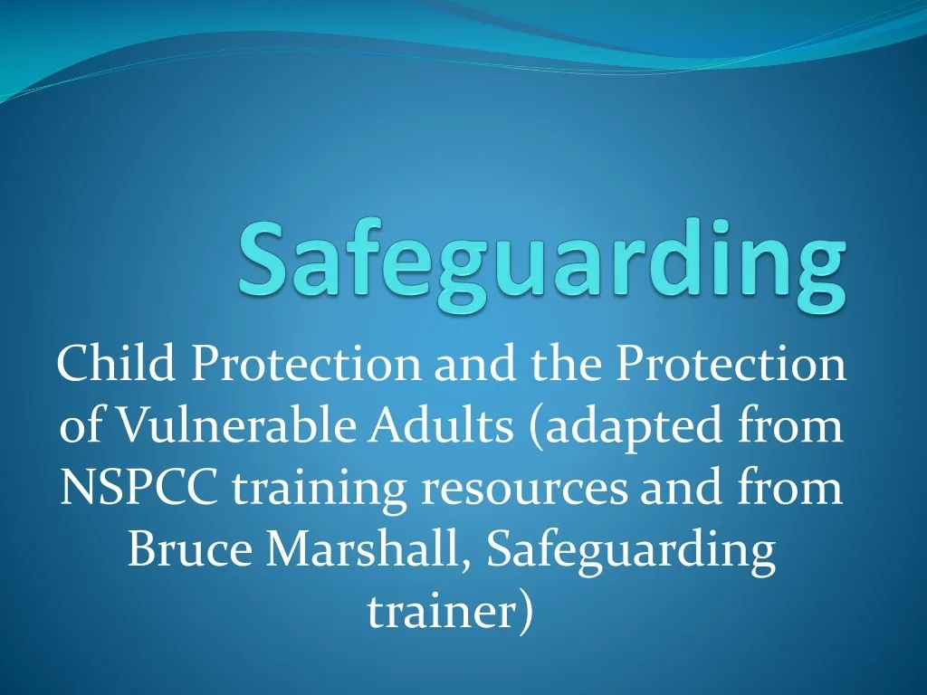 PPT - Comprehensive Safeguarding & Child Protection Training PowerPoint ...