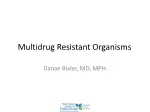 PPT - Multidrug resistant bacteria in critically ill patients ...