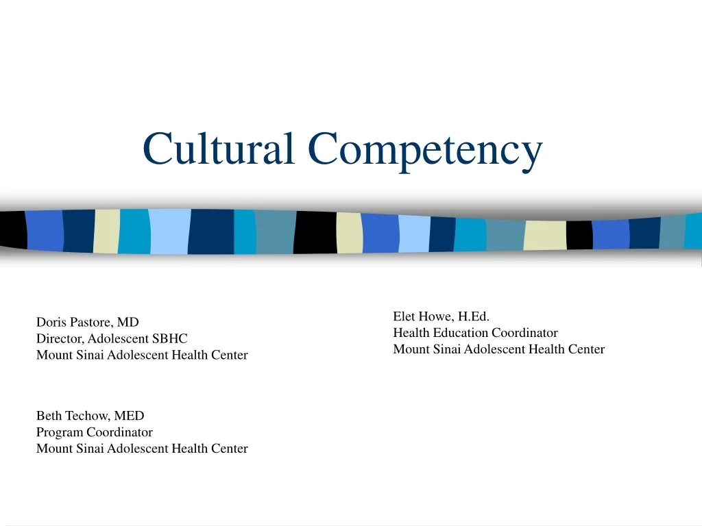 PPT - Enhancing Health Care Delivery through Cultural Competency ...