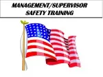 PPT - SUPERVISOR SAFETY TRAINING PowerPoint Presentation, free download ...