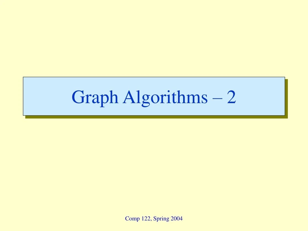 PPT - Directed Graph Algorithms: Edge Identification and Topological ...
