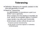 PPT - Chapter 4 Tolerancing PowerPoint Presentation, free download - ID ...