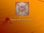 PPT - Emergency Vehicle Driver Training Program PowerPoint Presentation ...