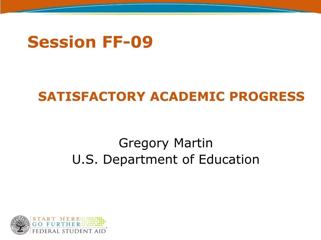 PPT - SATISFACTORY ACADEMIC PROGRESS PowerPoint Presentation, free ...