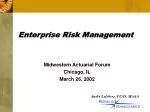 PPT - ENTERPRISE RISK MANAGEMENT PowerPoint Presentation, free download ...
