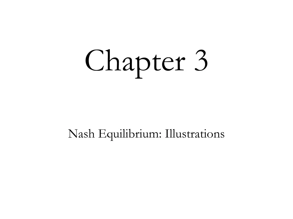 PPT - Nash Equilibrium in Cournot's Model of Oligopoly PowerPoint ...