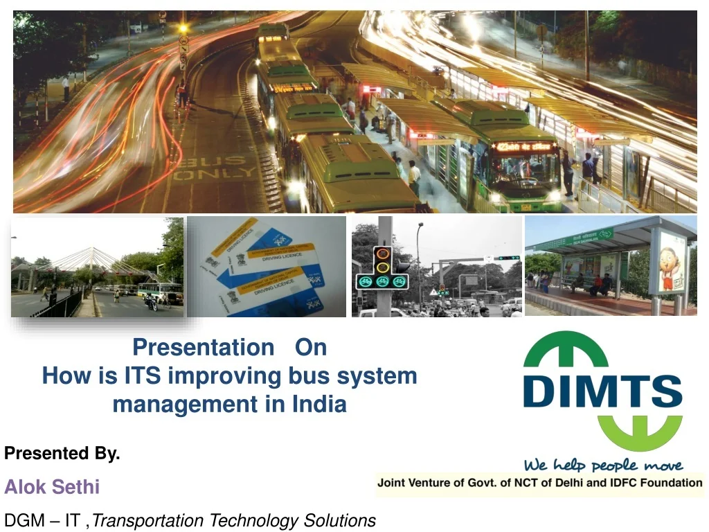 PPT - Presentation On How is ITS improving bus system management in ...