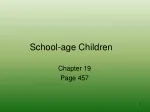 Ppt School Age Children Development Ages 6 To 12 Years Old