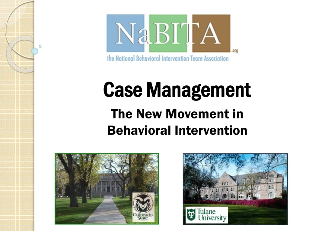 PPT - Enhancing Behavioral Intervention: Effective Case Management ...