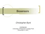 PPT - ELECTROCHEMICAL BIOSENSORS PowerPoint Presentation, free download ...