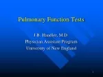 PPT - Spirometry (Pulmonary Function Tests) PowerPoint Presentation ...