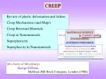 PPT - Materials at High temperature , Creep PowerPoint Presentation ...