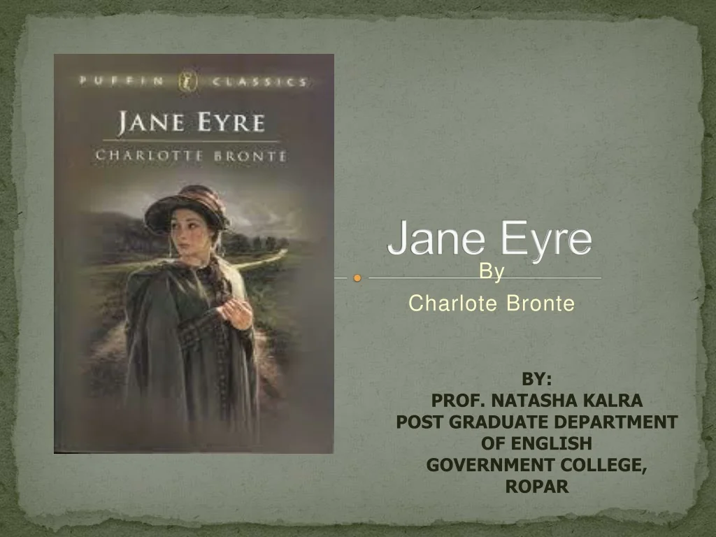 PPT - Jane Eyre PowerPoint Presentation, free download - ID:9316369