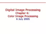 PPT - Color Image Processing PowerPoint Presentation, free download ...