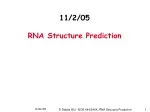 PPT - Prediction of RNA structure PowerPoint Presentation, free ...