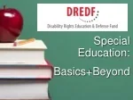 PPT - The Basics of Special Education PowerPoint Presentation, free ...